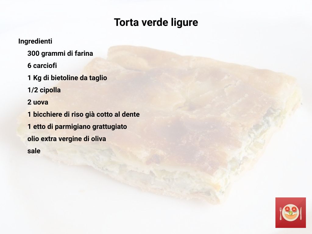 Torta verde ligure